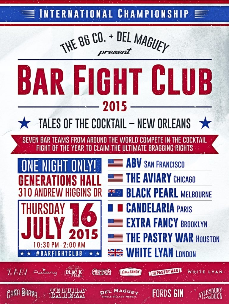 Tales of the Cocktail Event Spotlight: Bar Fight Club - Imbibe Magazine