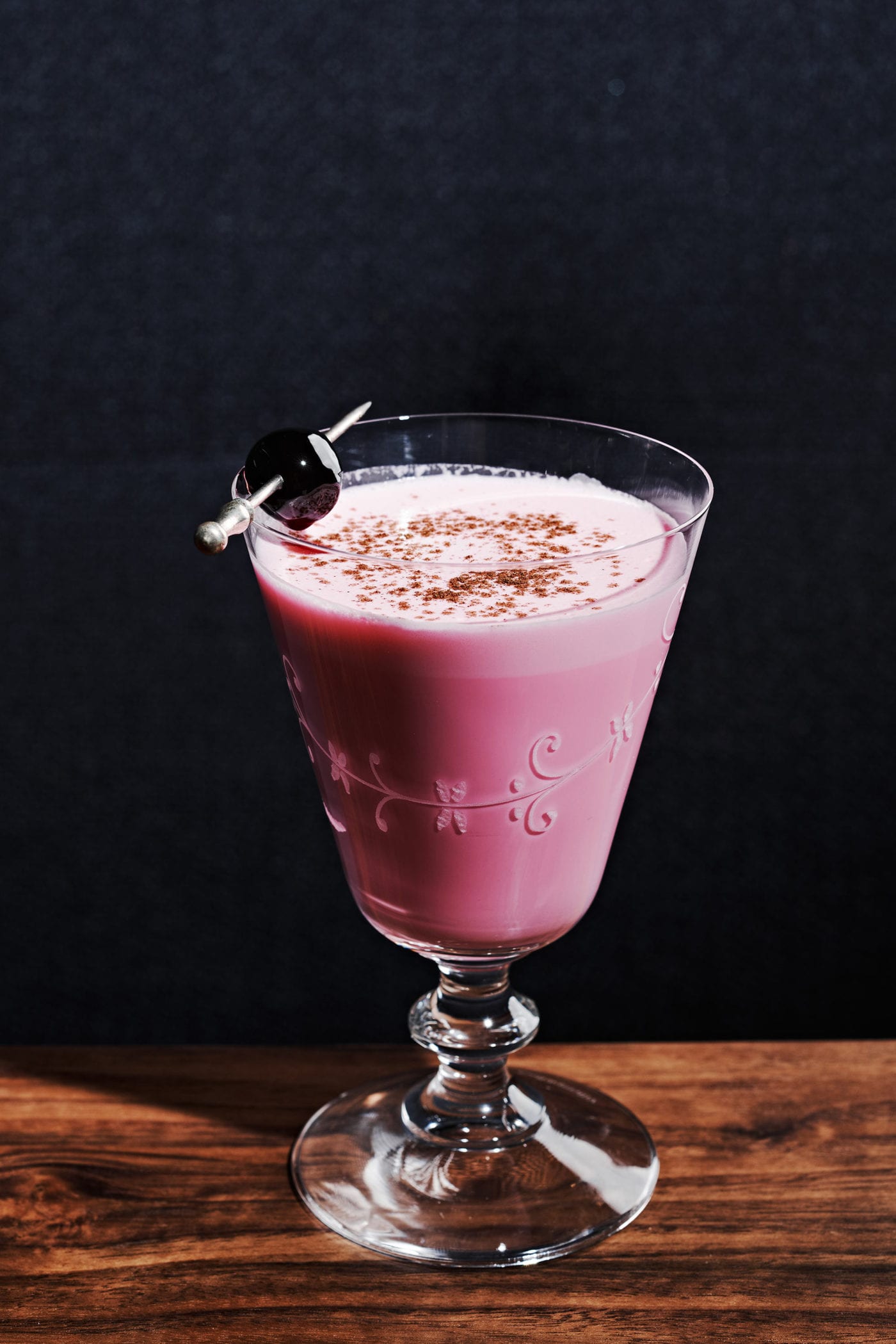 Pink Squirrel Recipe - Imbibe Magazine