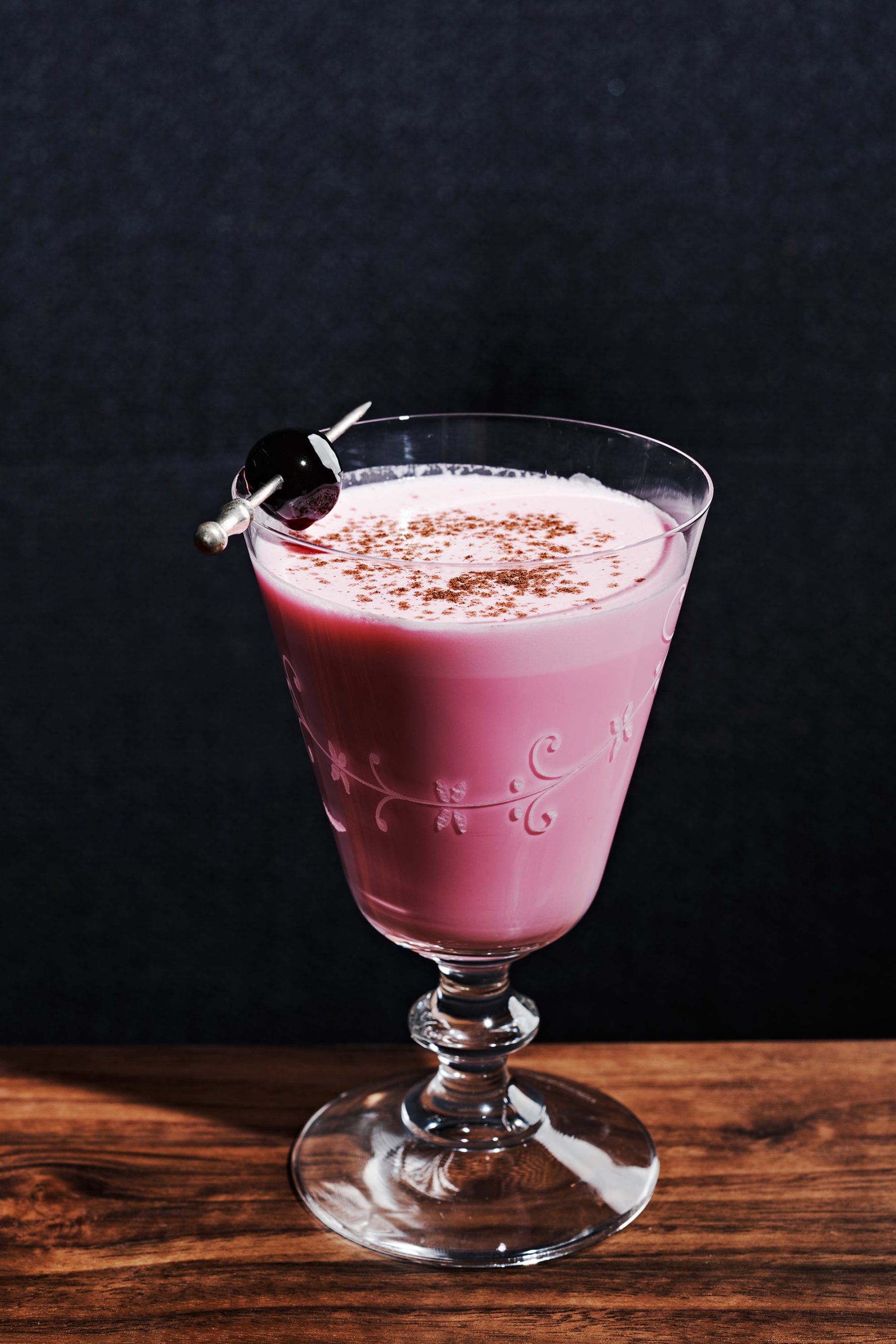 Pink Squirrel Recipe - Imbibe Magazine