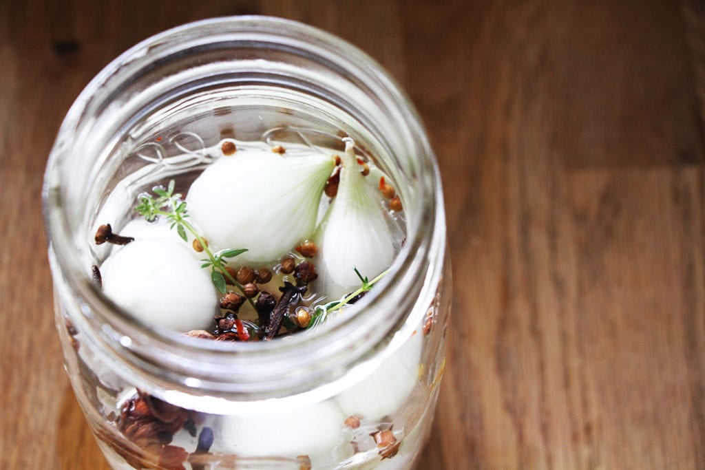 Leo Robitschek's Pickled Cocktail Onions - Imbibe Magazine