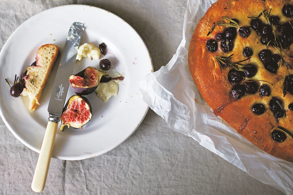 Tuscan Grape Bread & Italian Cheeses - Imbibe Magazine