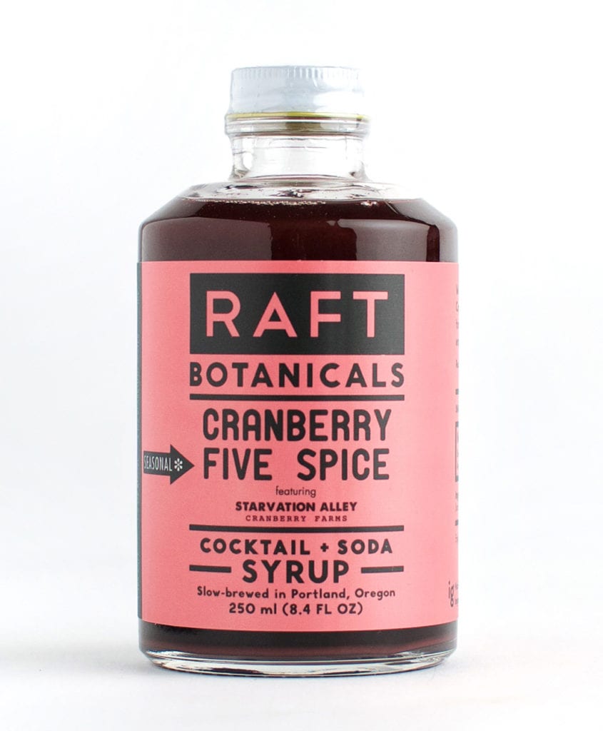 Drink of the Week: Raft Cranberry Five Spice Syrup - Imbibe Magazine