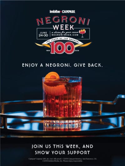Negroni Week Archives - Imbibe Magazine