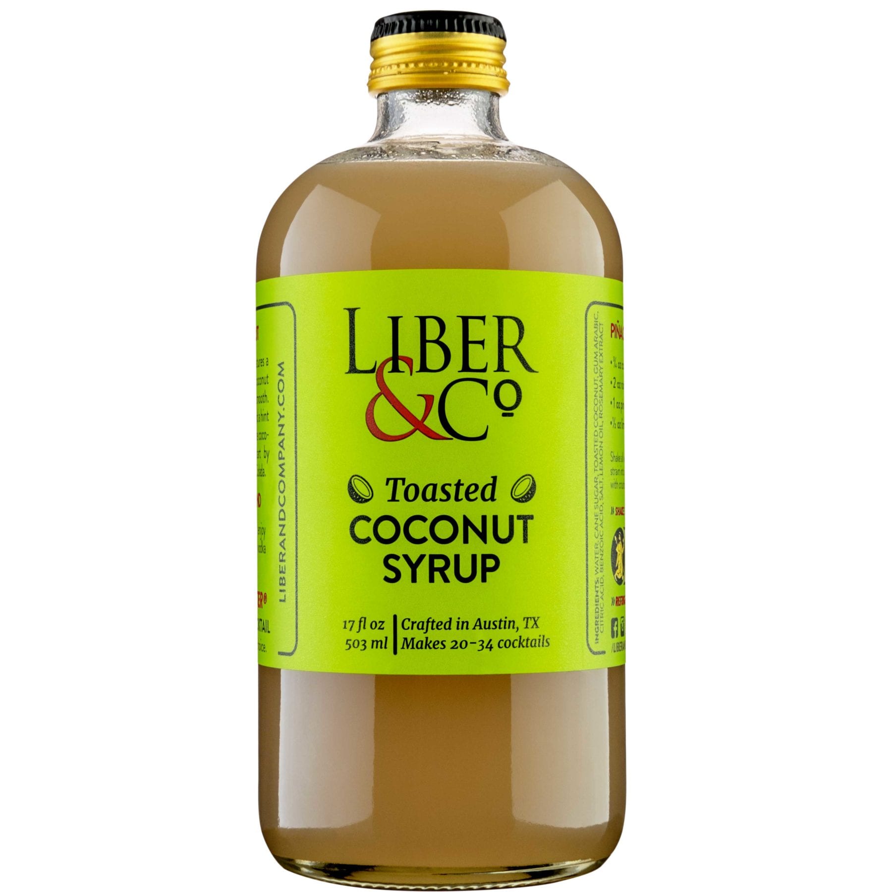 Drink of the Week: Liber & Co Toasted Coconut Syrup - Imbibe Magazine