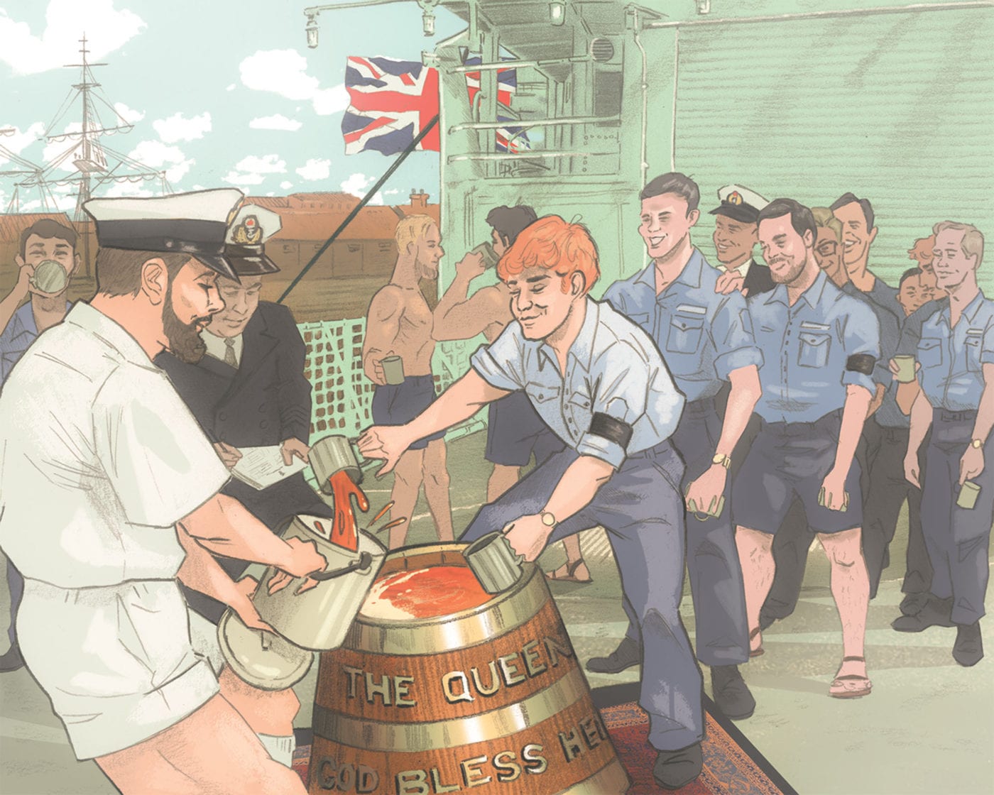 Mixopedia: Black Tot Day Marks the End of a British Rum Tradition ...