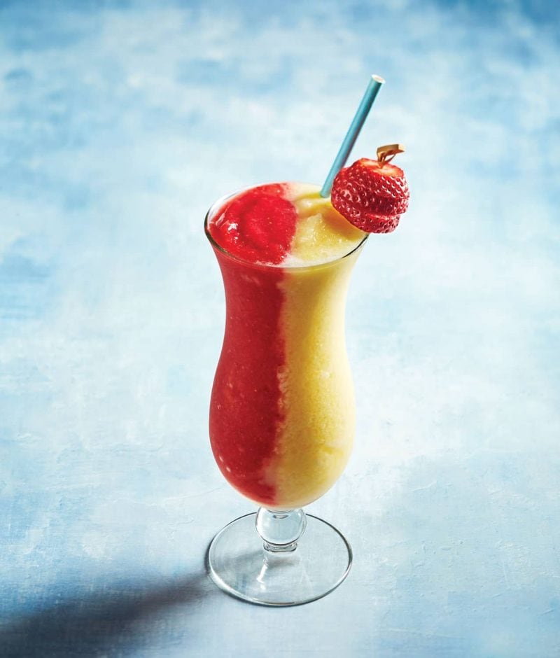 Miami Vice Milk Punch - Imbibe Magazine