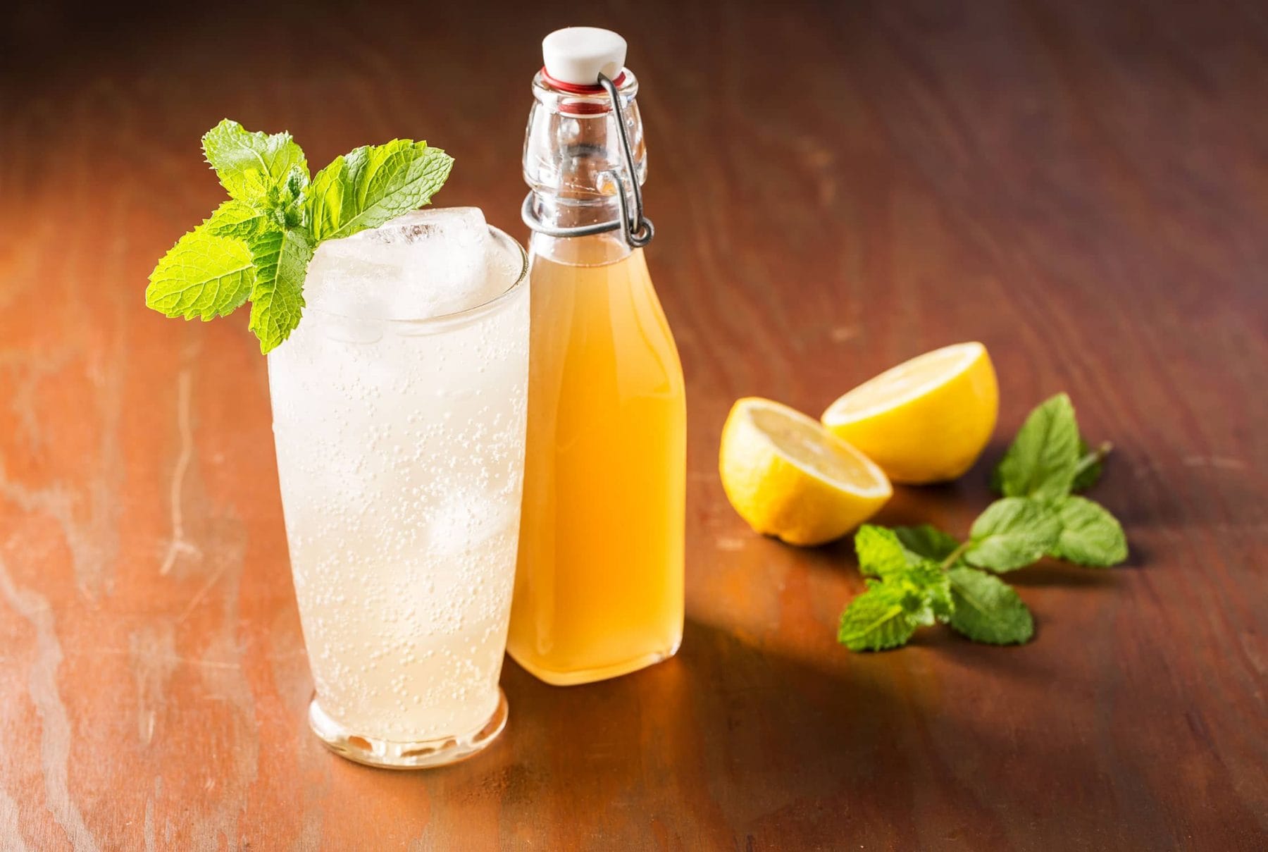 Meyer Lemon & Mint Shrub Recipe - Imbibe Magazine