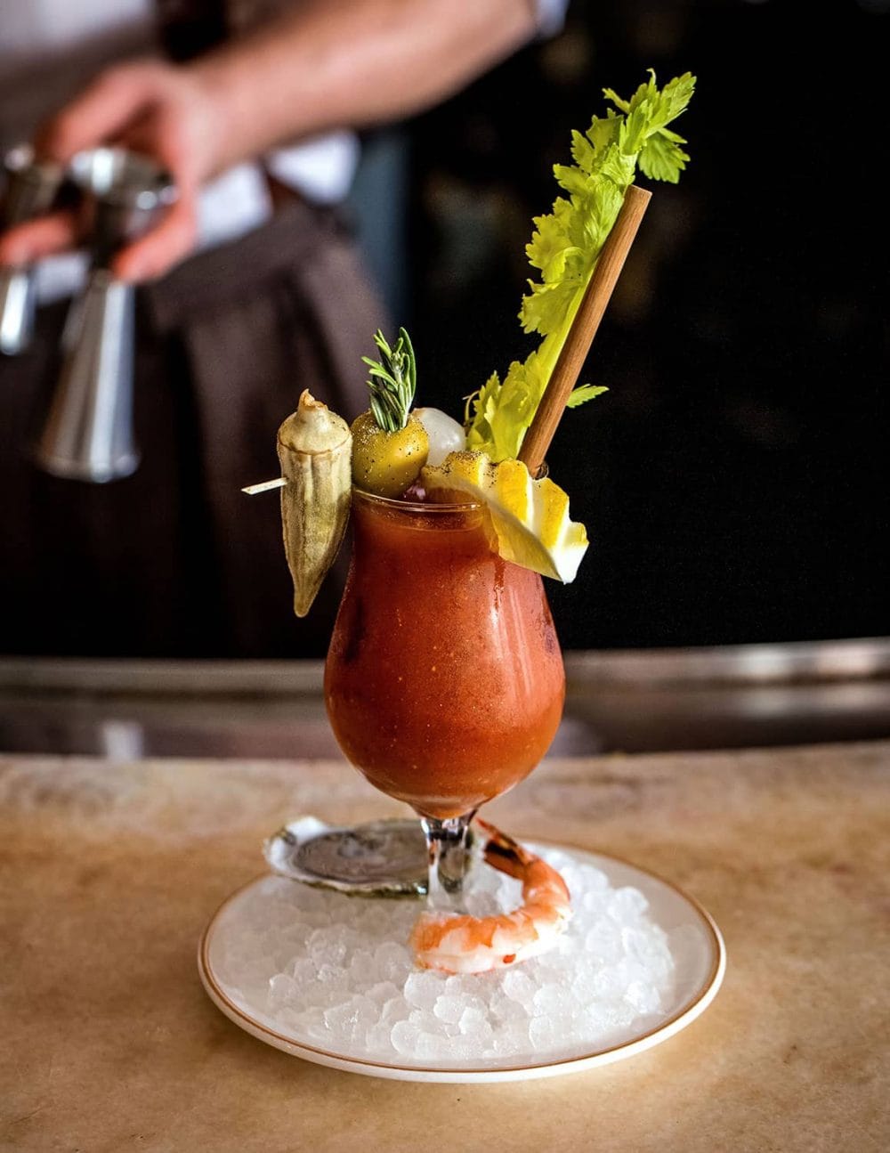 Blood Orange Mule - Imbibe Magazine
