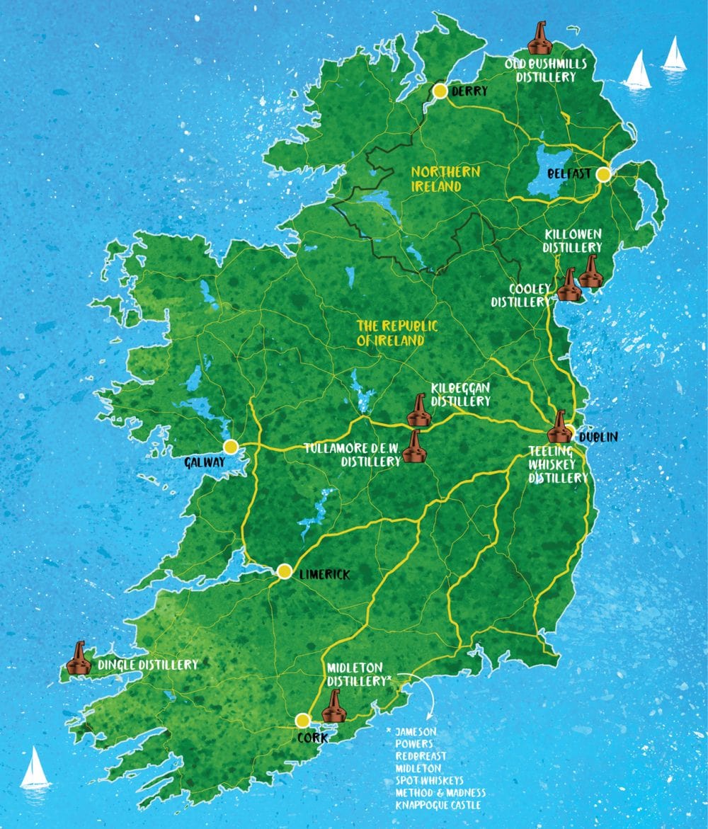 Drinks Atlas: Irish Whiskey - Imbibe Magazine