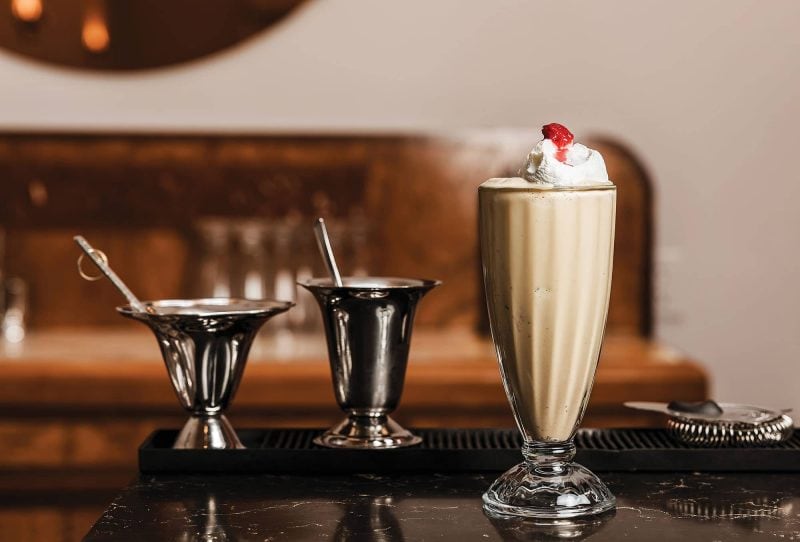Salted Caramel Turtle Pecan Milkshake From The Castro Fountain - Imbibe ...