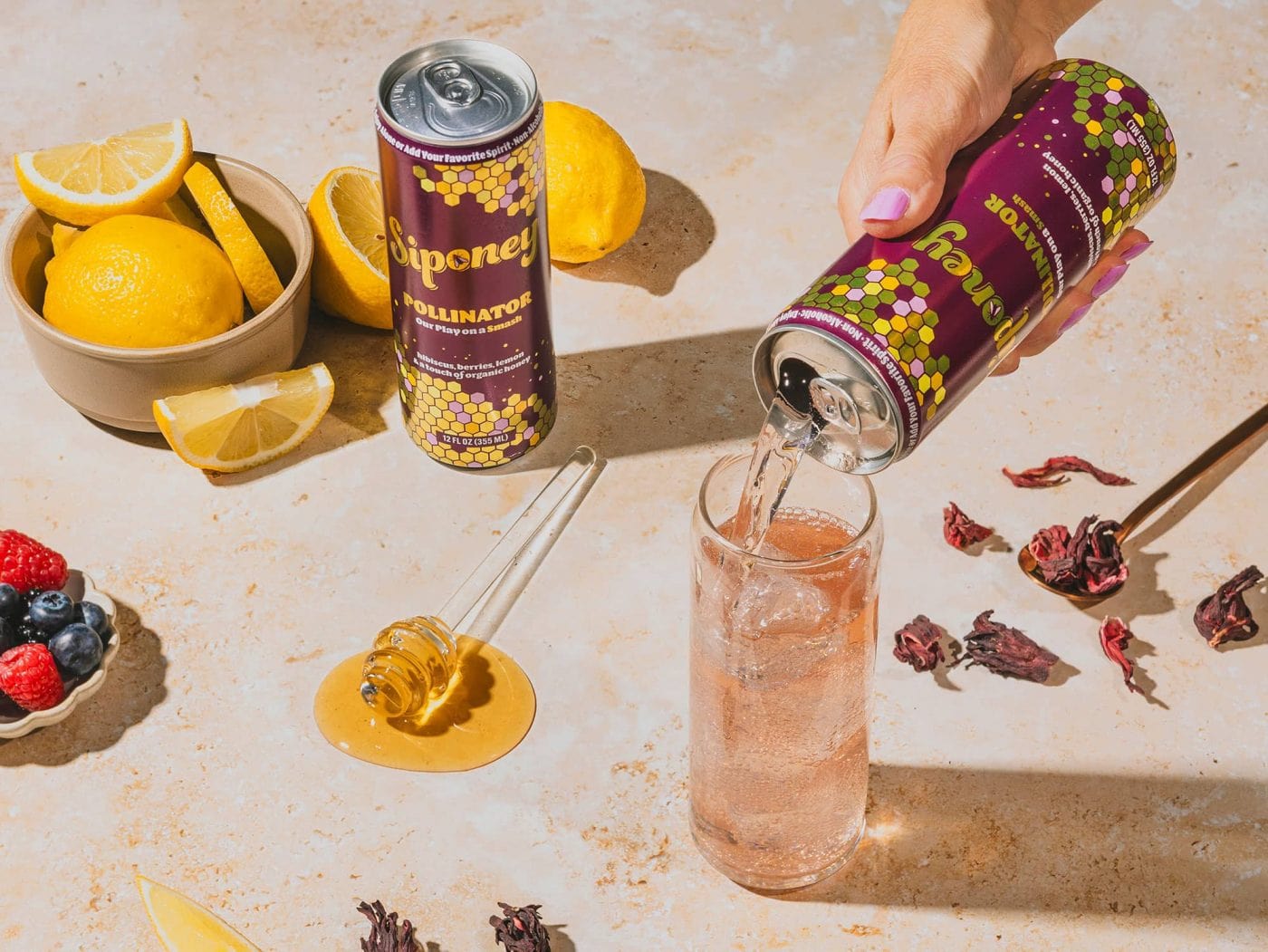 Drink of the Week: Siponey Pollinator Nonalcoholic Spritz - Imbibe Magazine