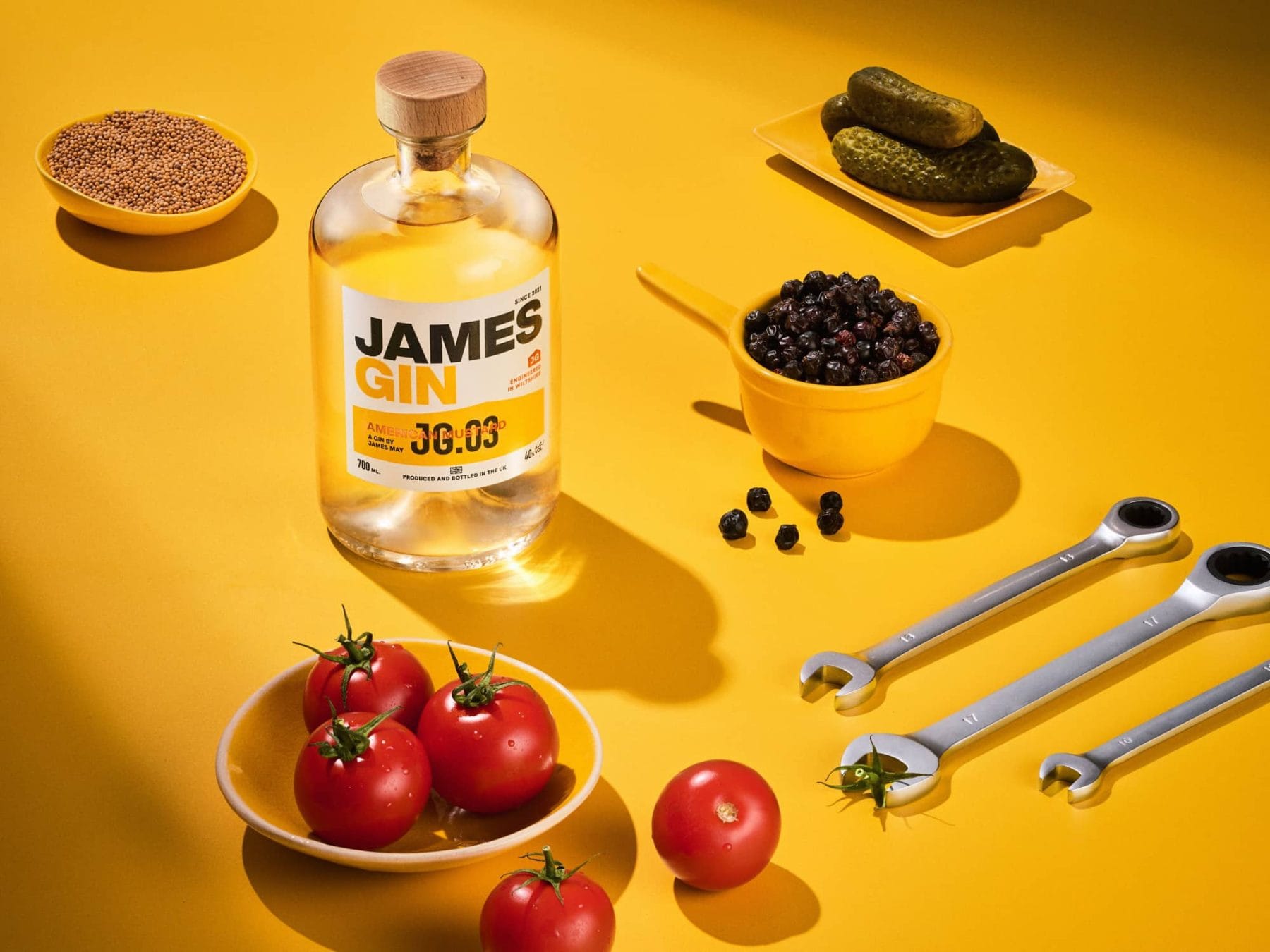 Drink of the Week: James Gin American Mustard - Imbibe Magazine